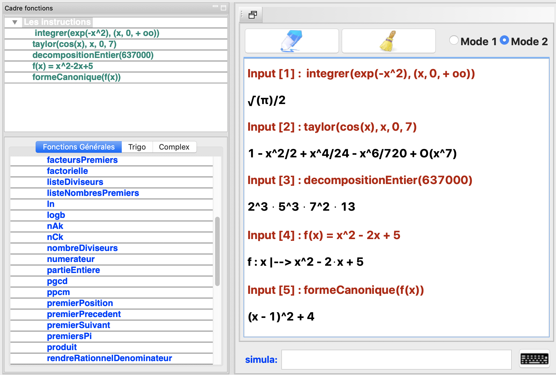SimulaMath | Acceuil
